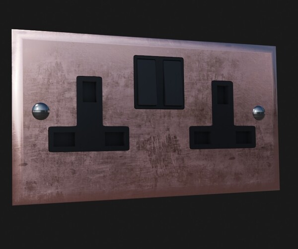 ArtStation - Plug Socket | Game Assets