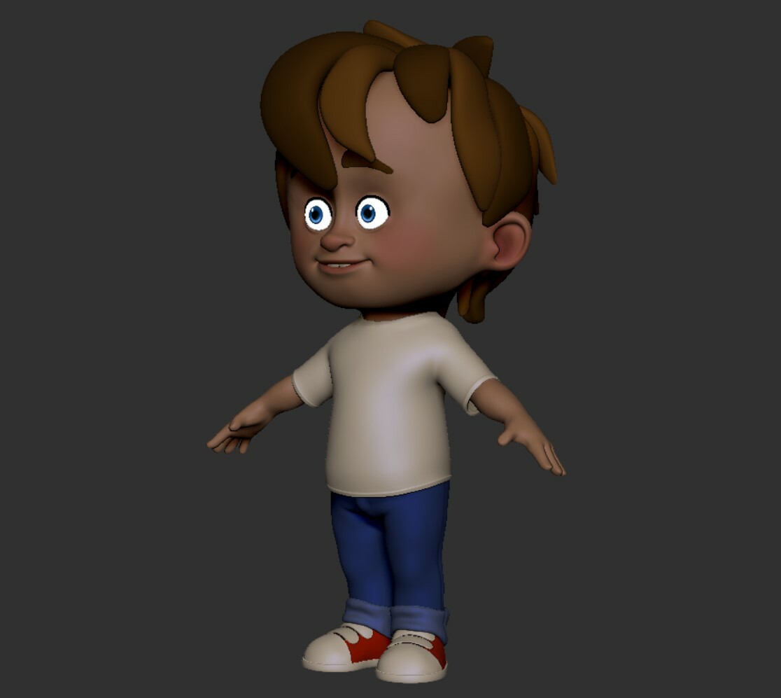 ArtStation - Little Boy | Game Assets