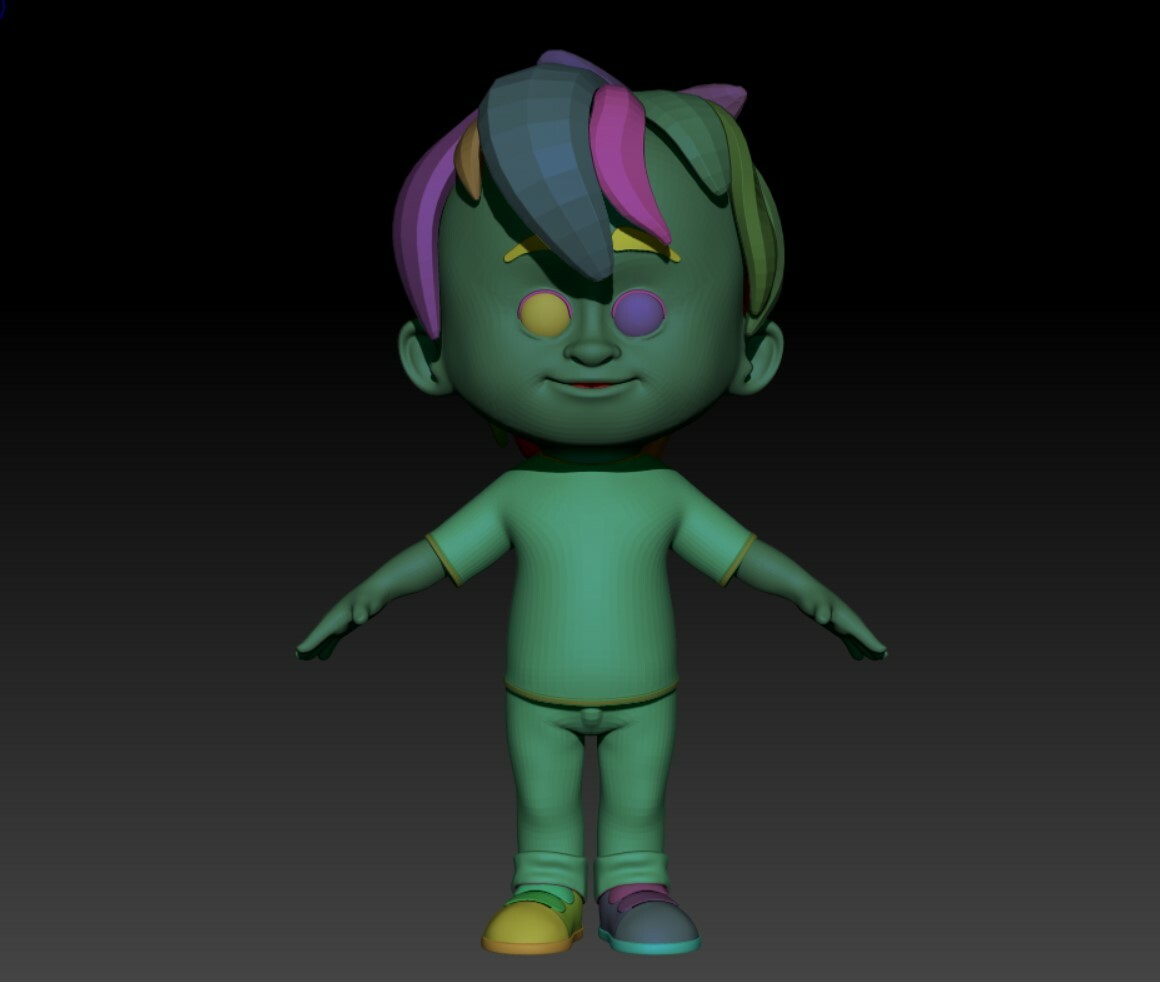 ArtStation - Little Boy | Game Assets