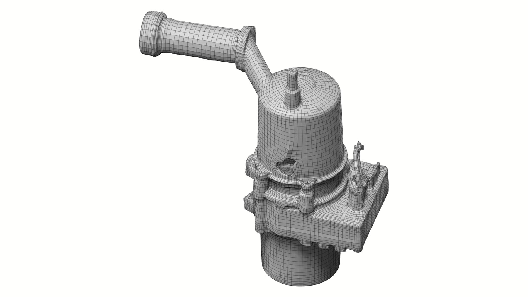 ArtStation - Hydraulic Oil Reservoir Raw Scanned 3D Model | Resources