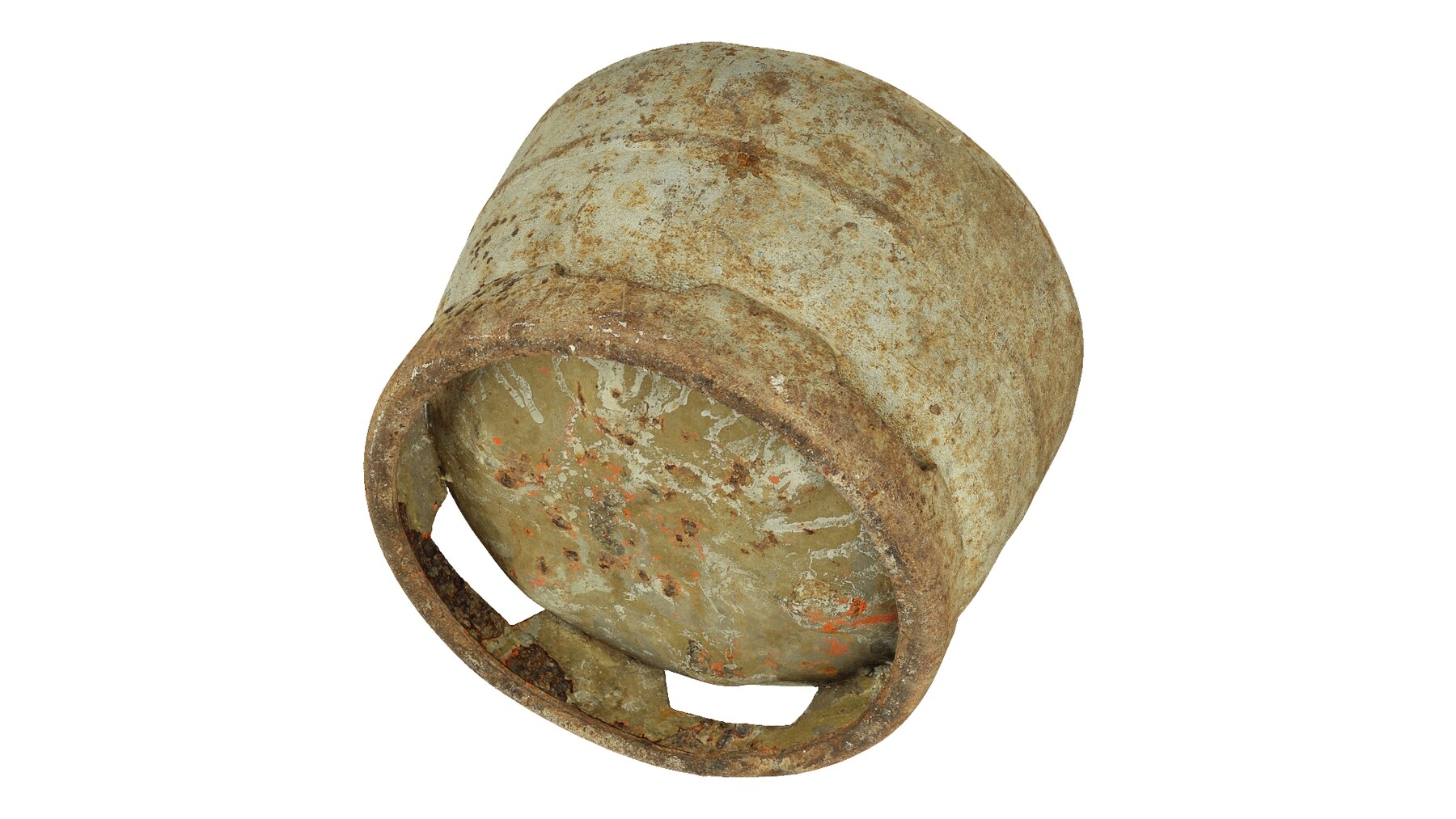 ArtStation - Rusty Gas Cylinder Raw Scanned 3D Model | Resources