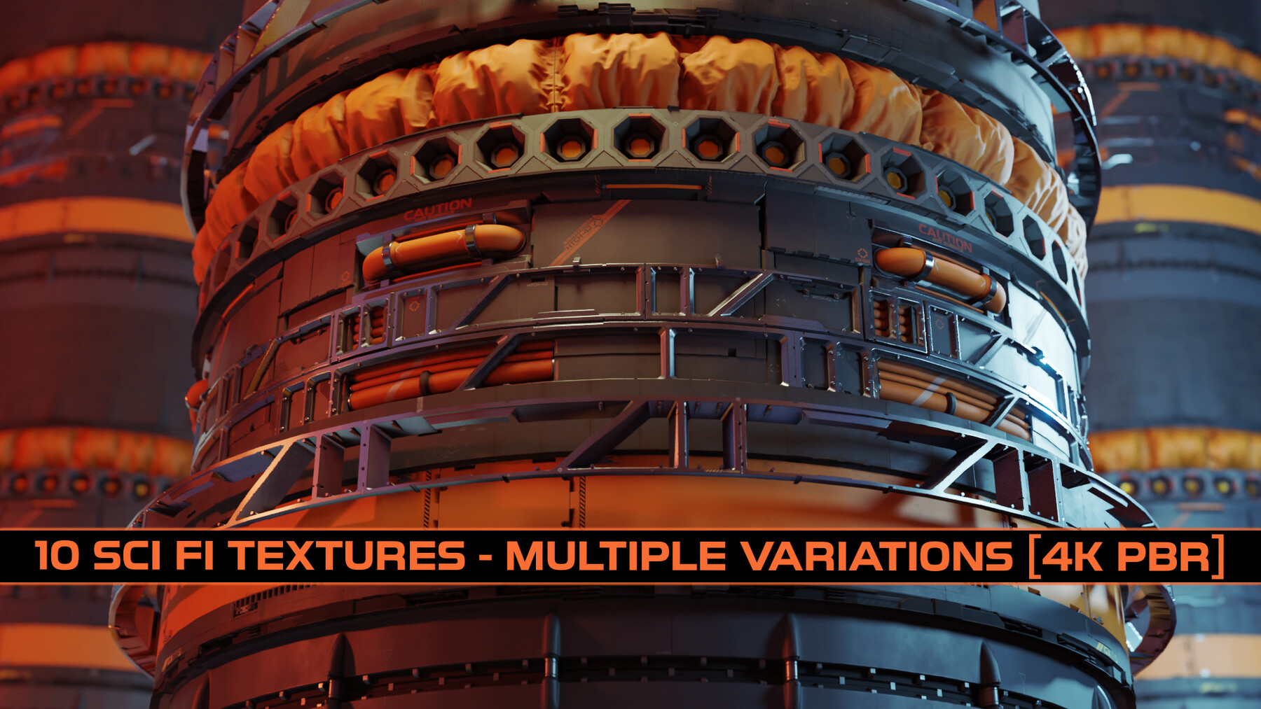 ArtStation - Sci fi texture pack with multiple variations | Resources