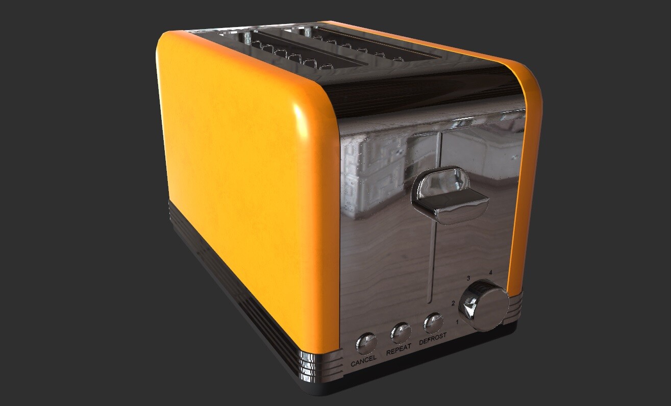 ArtStation - Orange Toaster | Game Assets