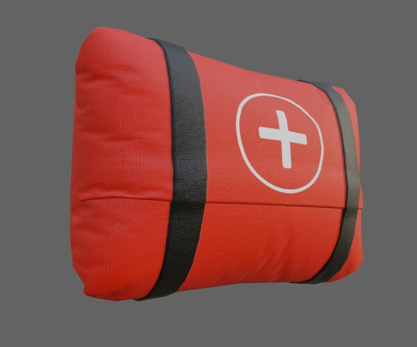 ArtStation - Medkit - Medical kit - First aid Low-poly 3D model | Game ...