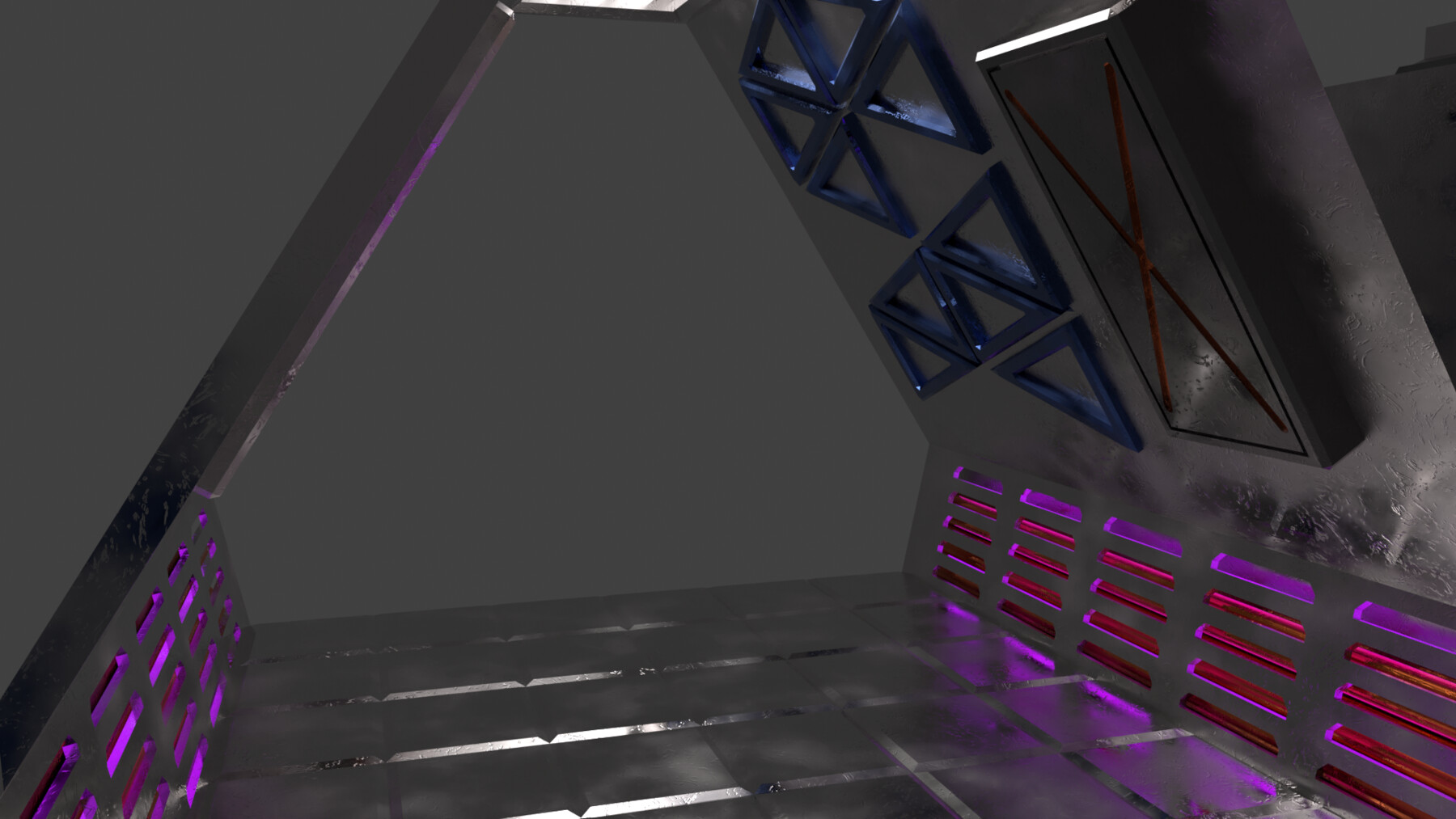 ArtStation - High-tech corridor | Resources