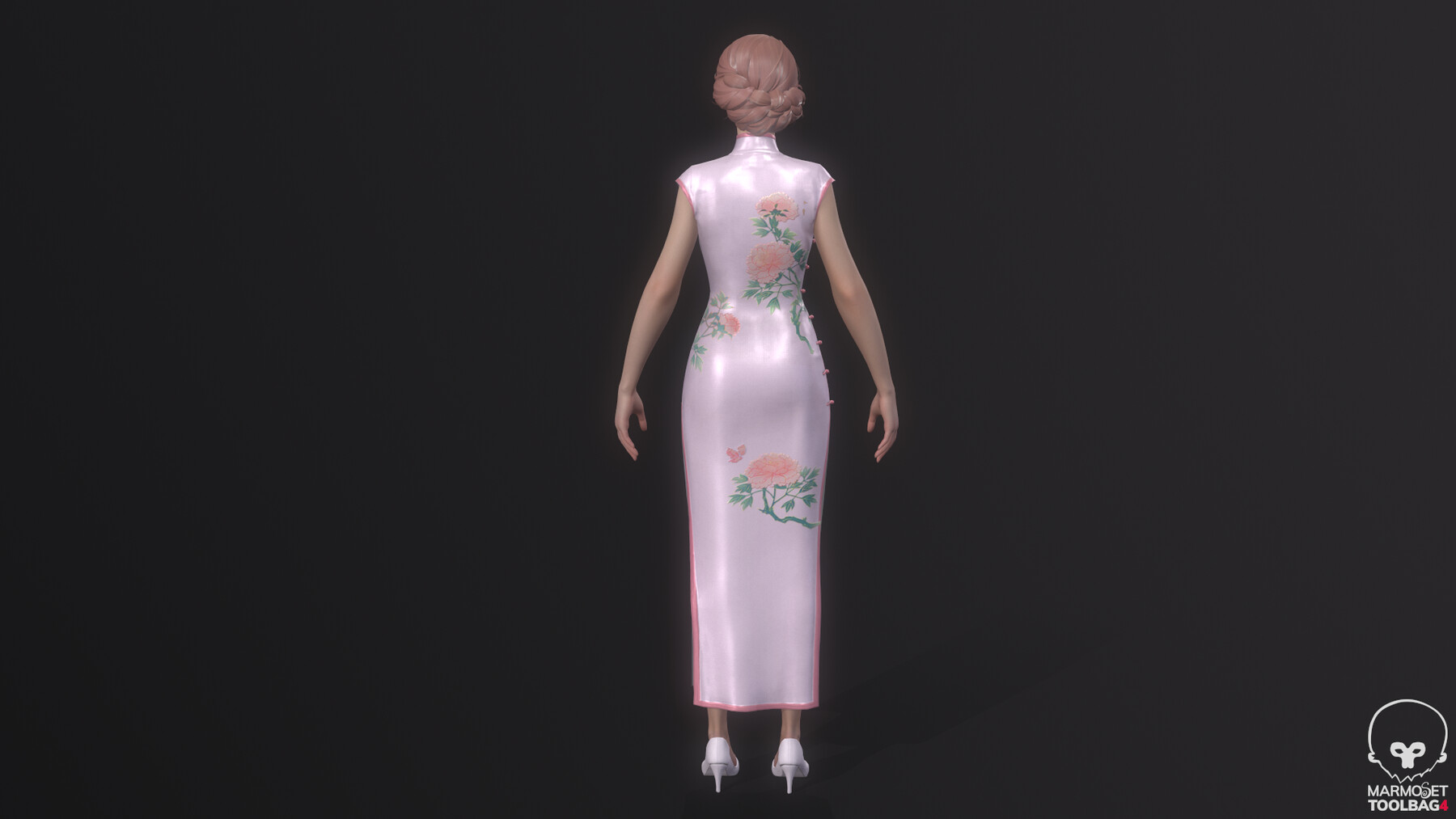 ArtStation - Woman in cheongsam suit Game Assets chipao chirpaur cheong ...