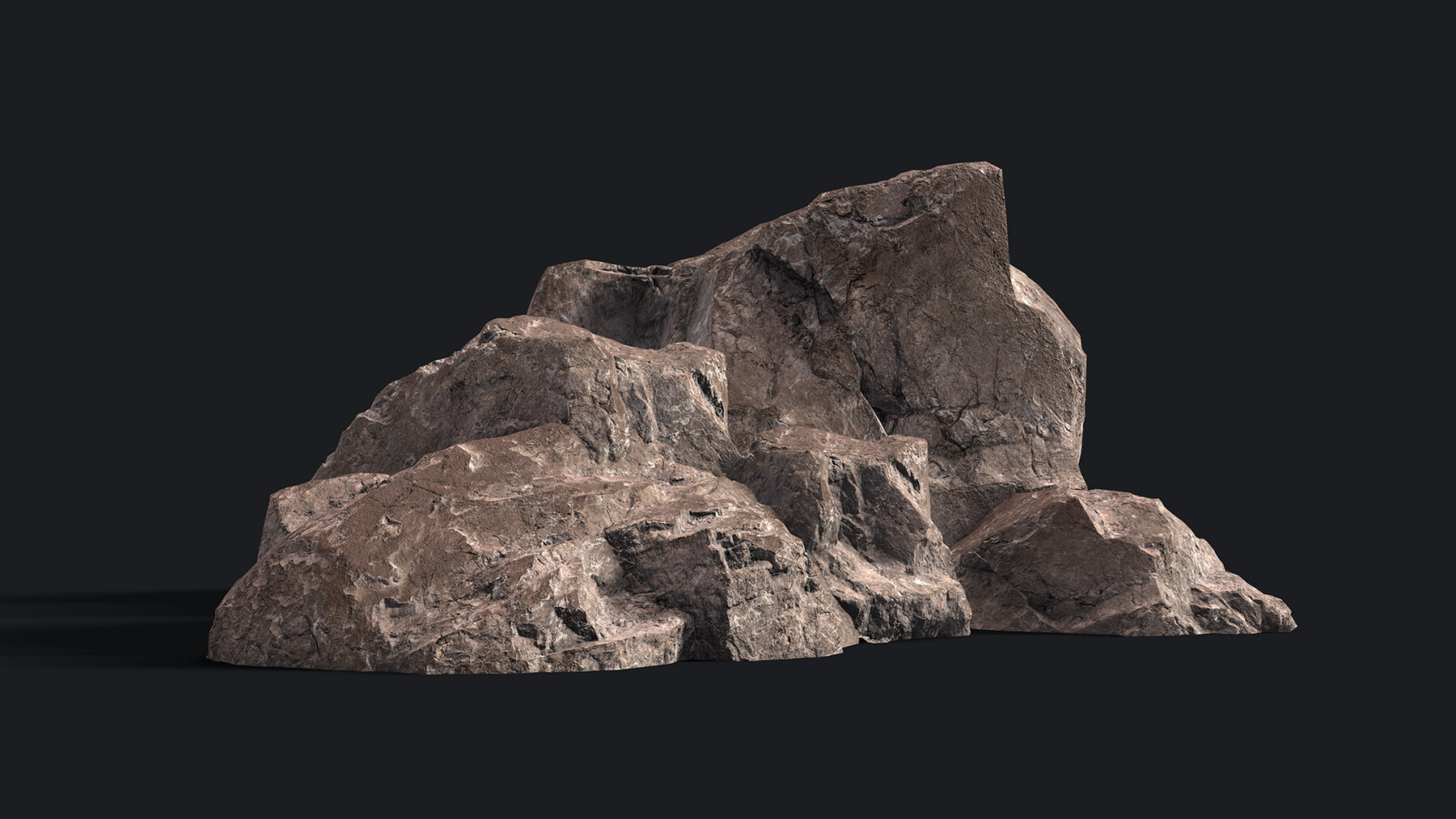 ArtStation - 10 Rock Smart Materials Part3 | Game Assets