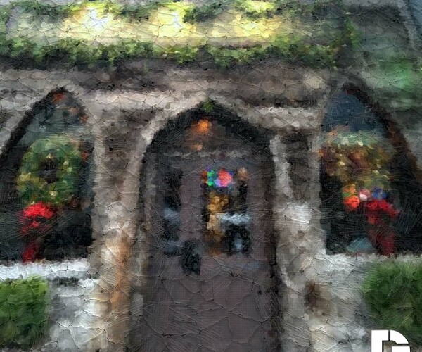 ArtStation - Oil Painting Generator - Substance Designer | Game Assets