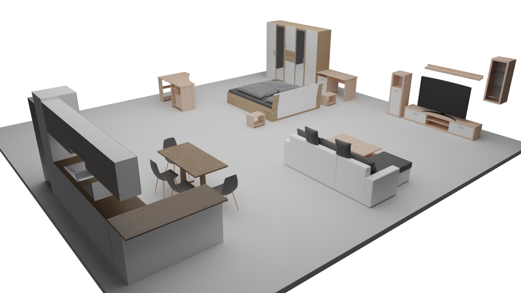 ArtStation - Small House Asset | Game Assets