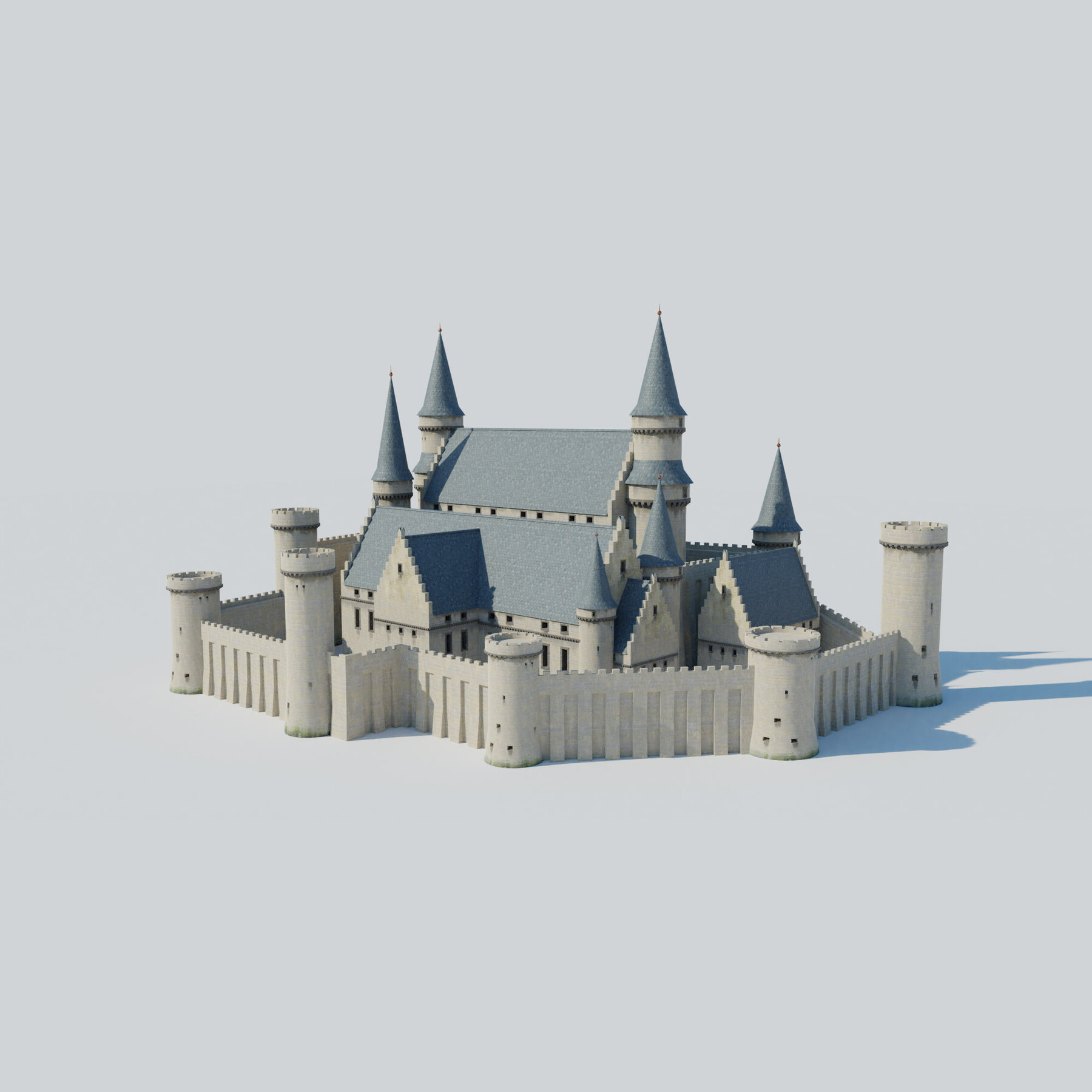 ArtStation - Castle Kit Bash | Game Assets