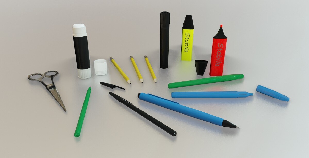 ArtStation - Stationery Pack | Game Assets