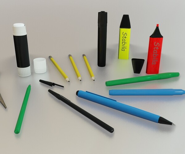 ArtStation - Stationery Pack | Game Assets