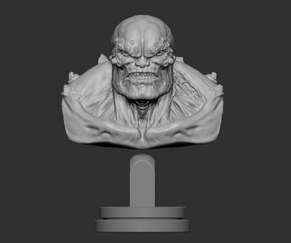 ArtStation - Doomsday Sculpt 3D Print | Resources