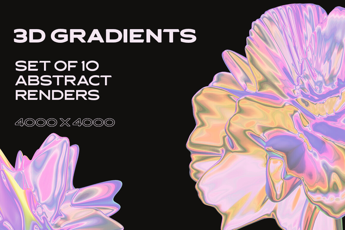 ArtStation - 3D Gradients - 9 abstract renders | Resources
