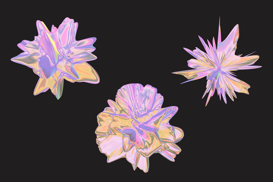 ArtStation - 3D Gradients - 9 abstract renders | Resources