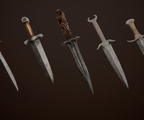 ArtStation - Medieval Weapons Pack Vol.4 | Game Assets