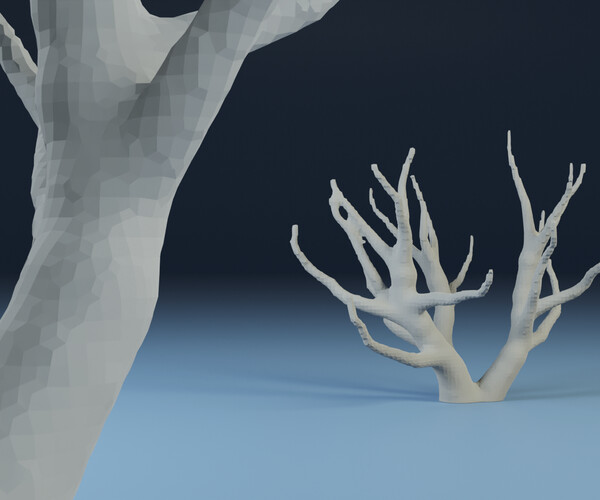 ArtStation - Dead Trees 3D Printable | Resources