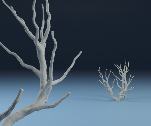 ArtStation - Dead Trees 3D Printable | Resources