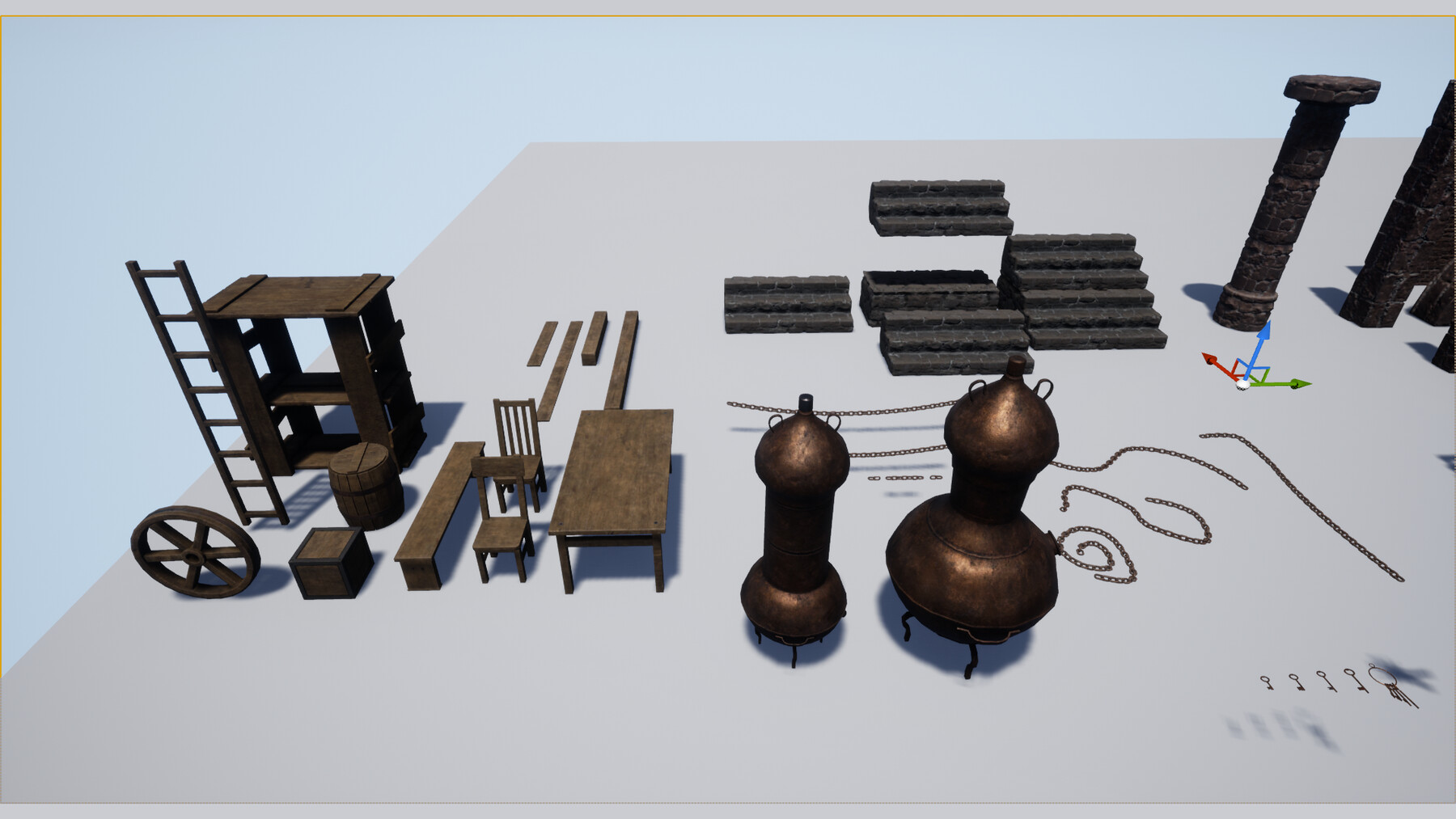 ArtStation - Basement environments | Game Assets