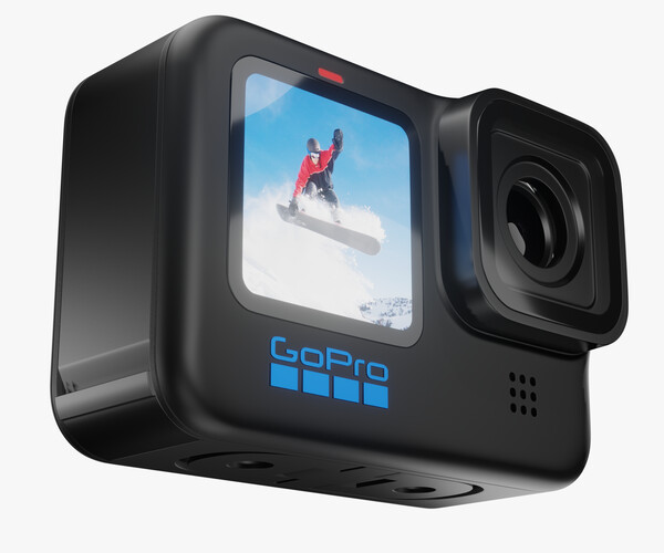ArtStation - GoPro Hero 10 Black 3D model | Resources