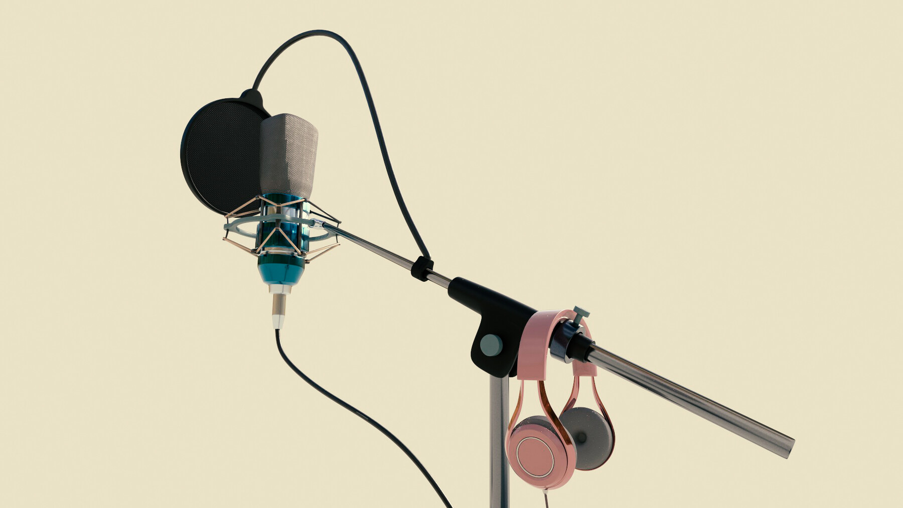 ArtStation - microphone Musical instruments full detail low poly and ...