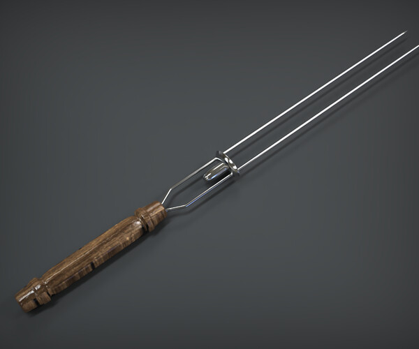ArtStation - Barbecue Prong | Game Assets