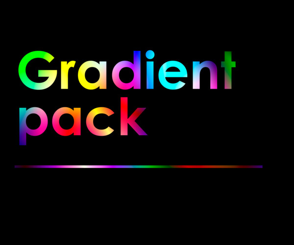 ArtStation - Gradient pack images | Artworks