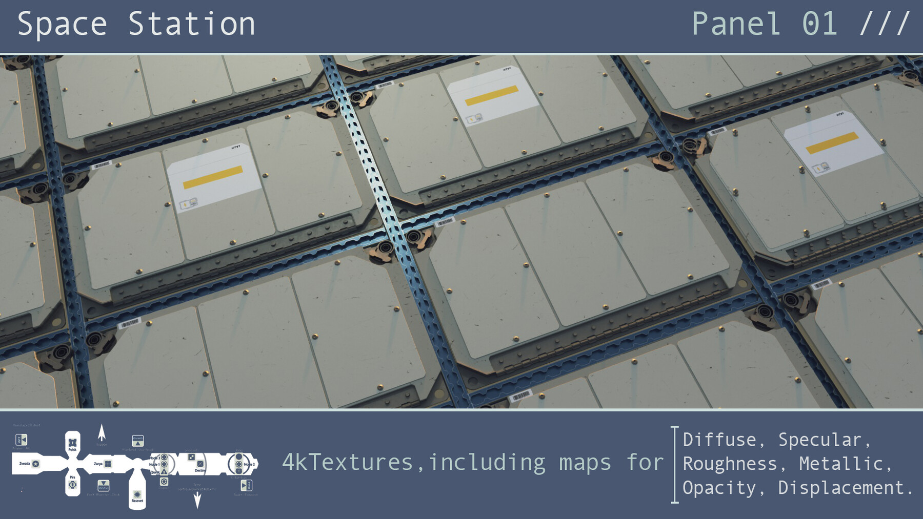 ArtStation - Space Station Panel 01 | Resources