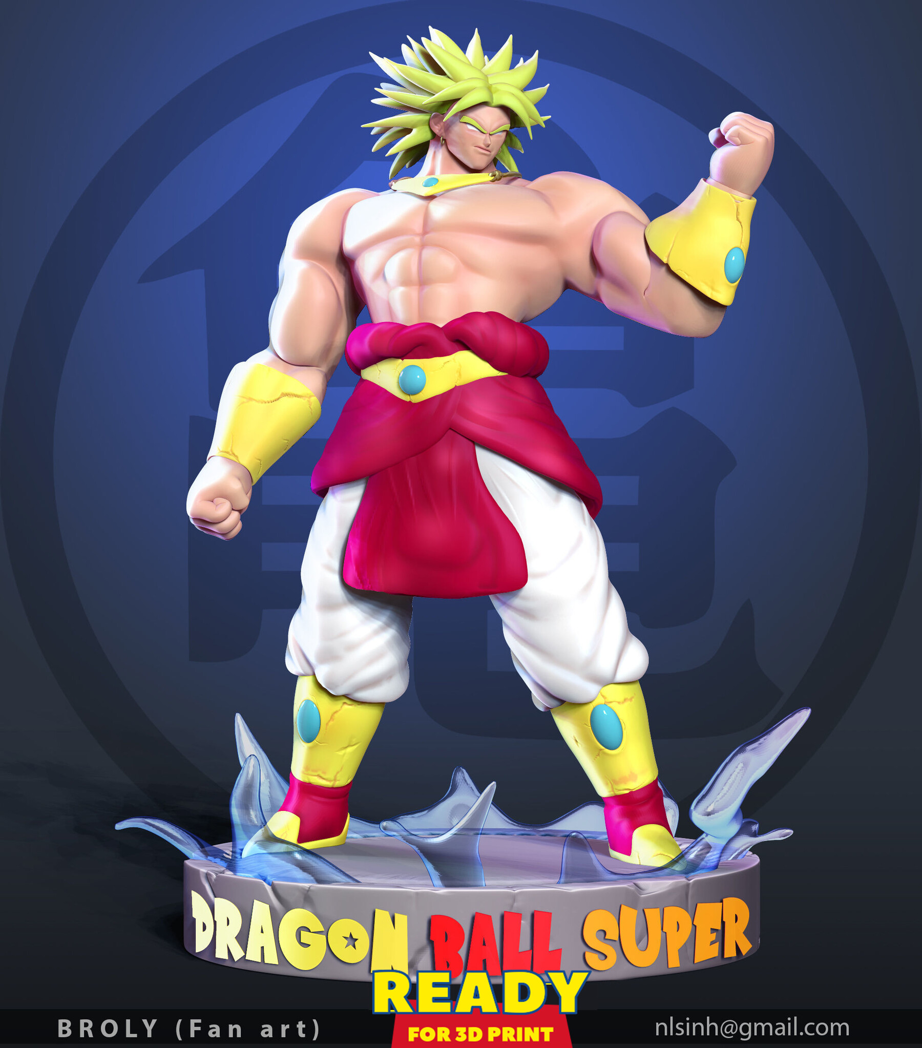 ArtStation - Broly - Dragon Ball Super Fanart | Resources