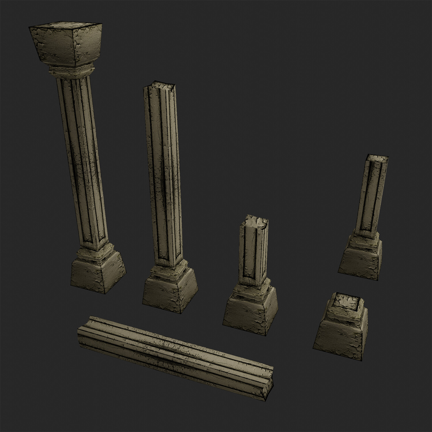 ArtStation - PS1 PSX Dungeon Pack | Game Assets