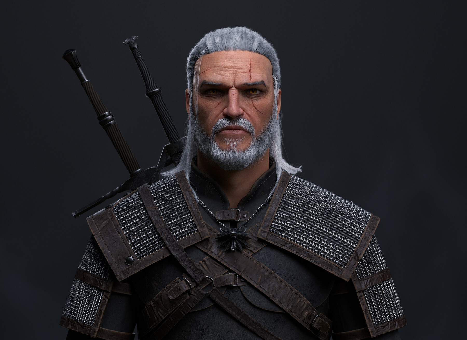 ArtStation - The Witcher - Geralt of rivia - 3D model | Resources