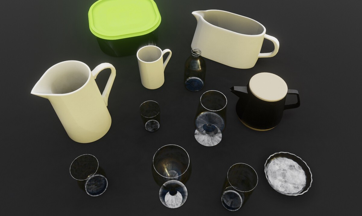 ArtStation - Kitchenware Pack | Game Assets