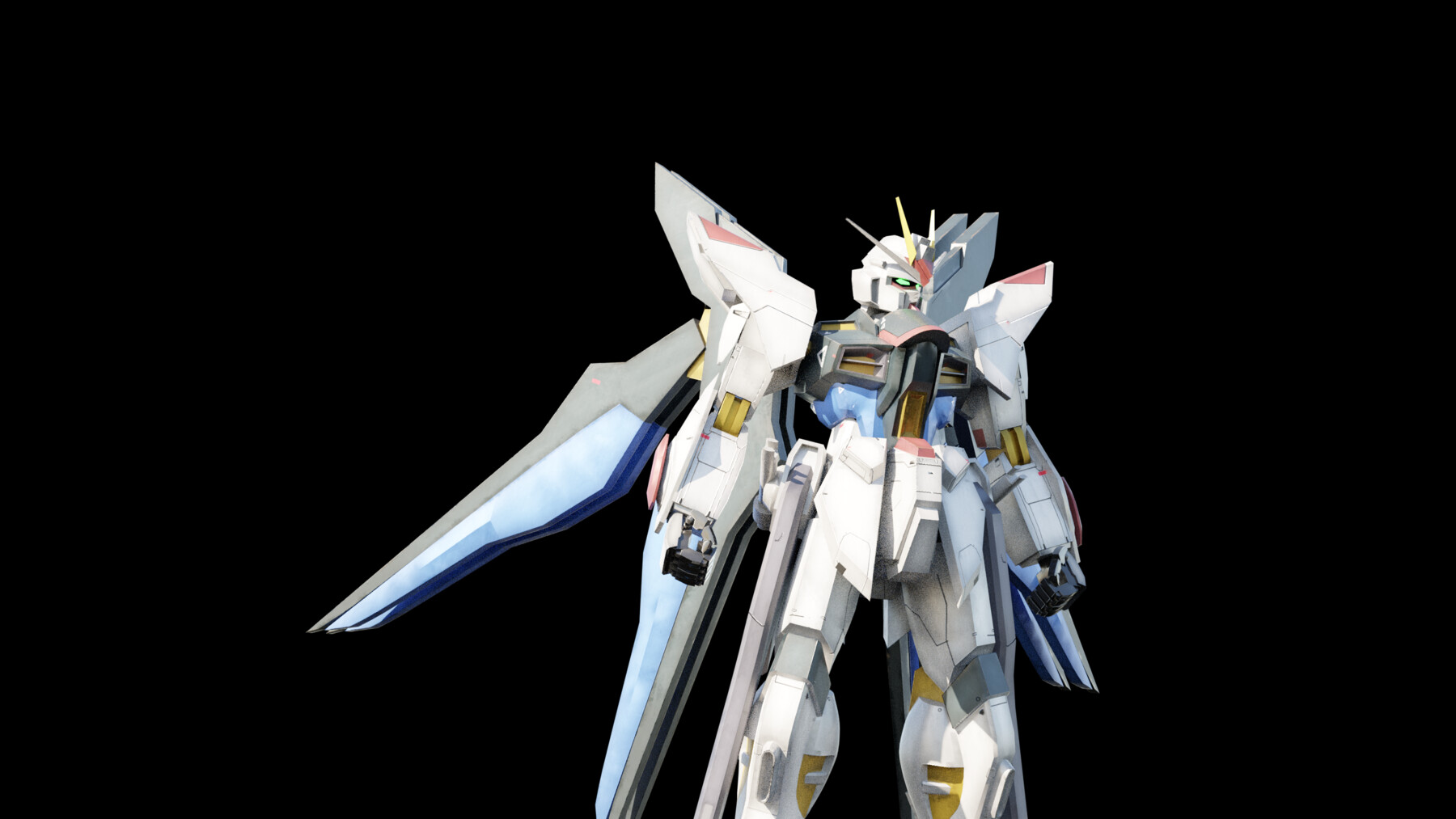 ArtStation - STRIKE FREEDOM GUNDAM 3d model rigged | Resources