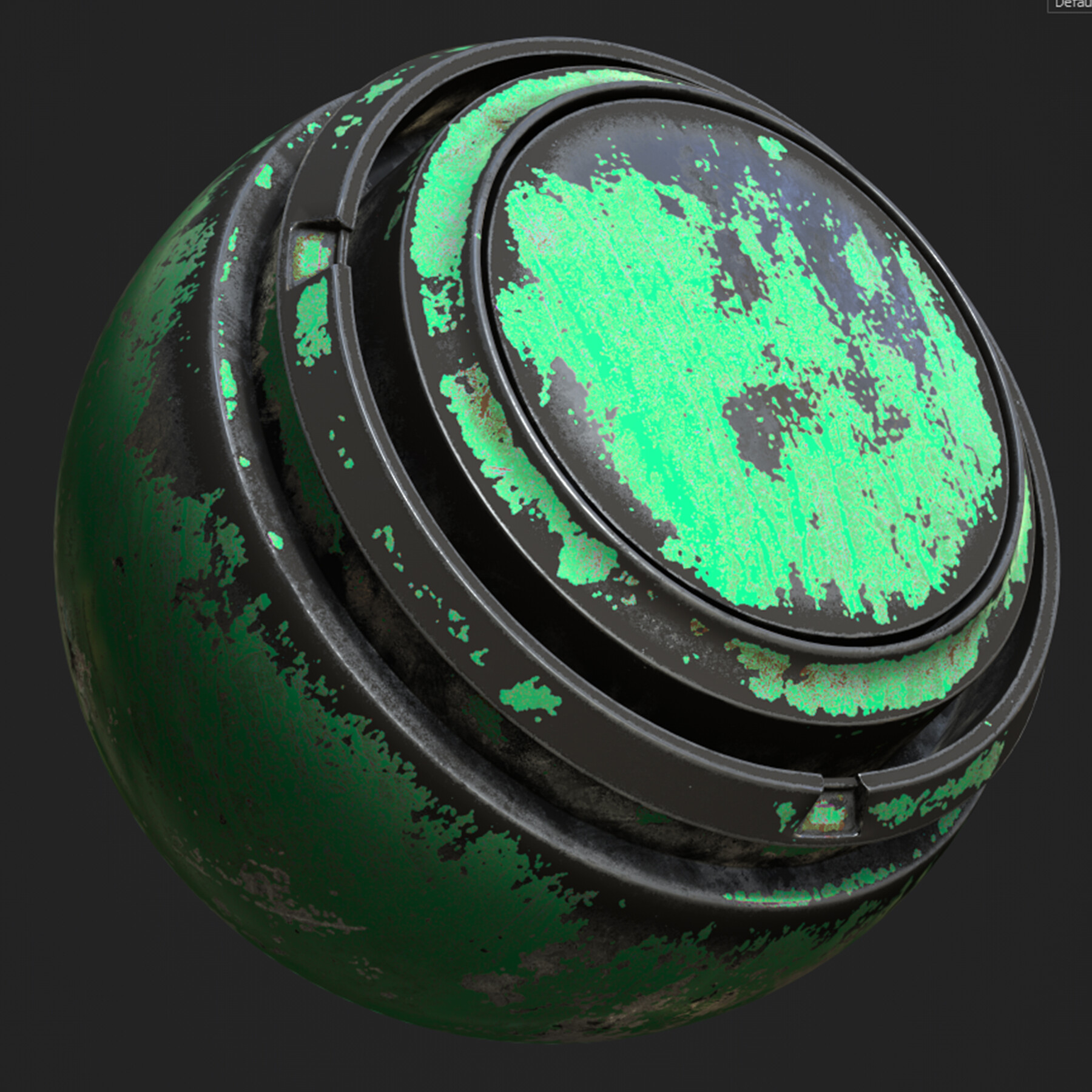 ArtStation - 10 Rusted Steel Materials | Game Assets