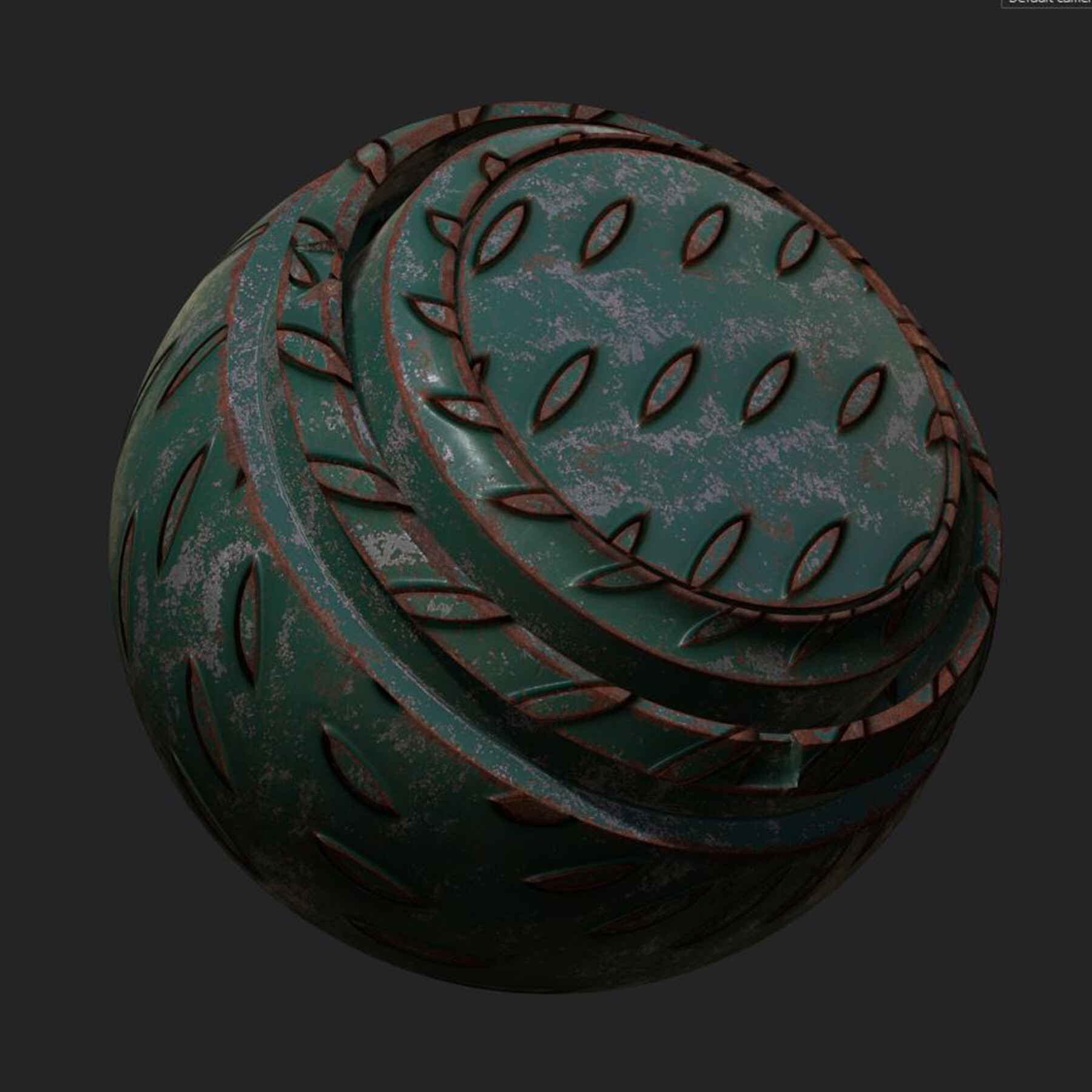 ArtStation - 10 Rusted Steel Materials | Game Assets