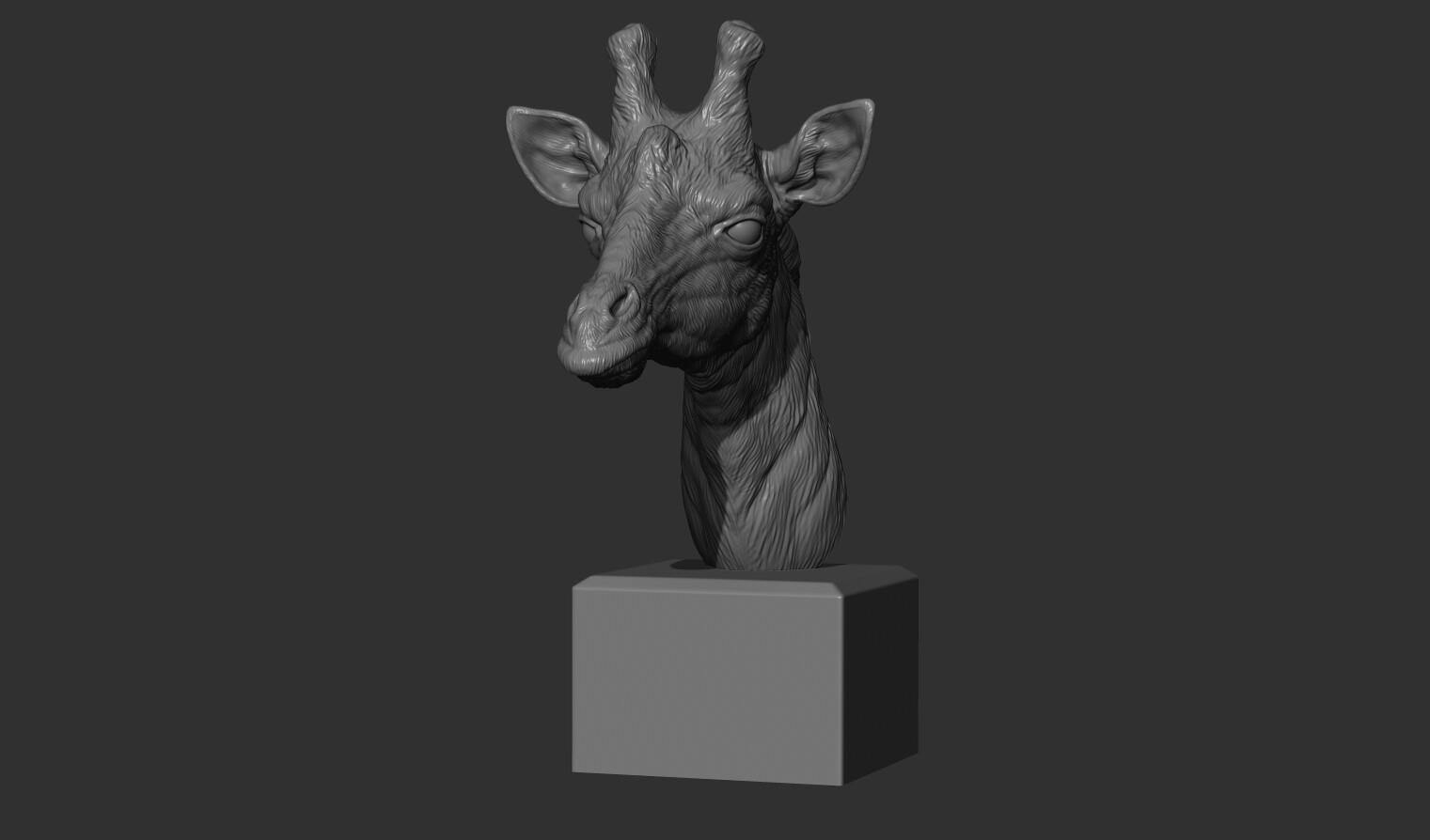 ArtStation - Giraffe head | Resources