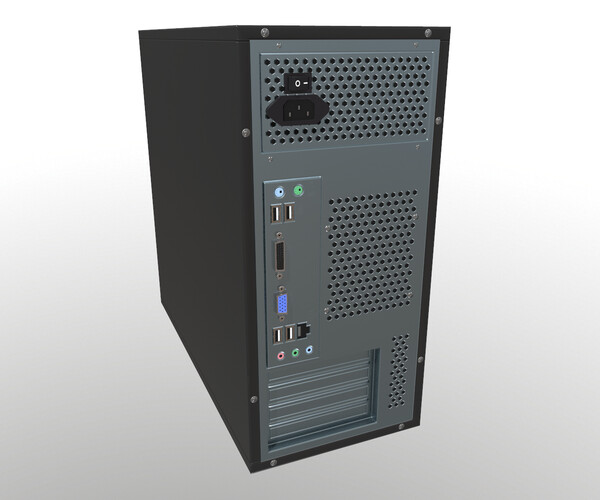 ArtStation - Computer Tower | Game Assets