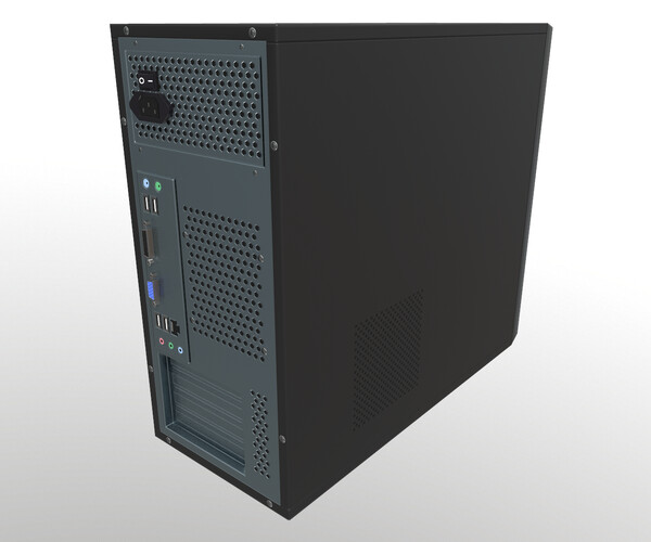 ArtStation - Computer Tower | Game Assets