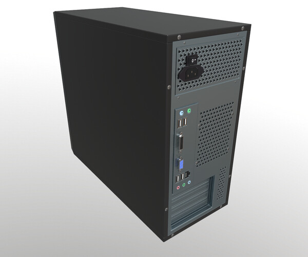 ArtStation - Computer Tower | Game Assets