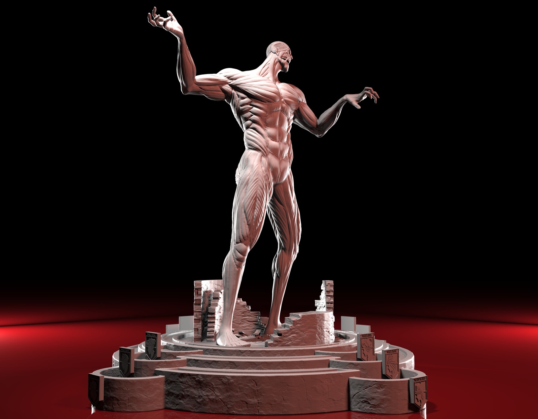 ArtStation - THE COLOSSAL TITAN | Resources