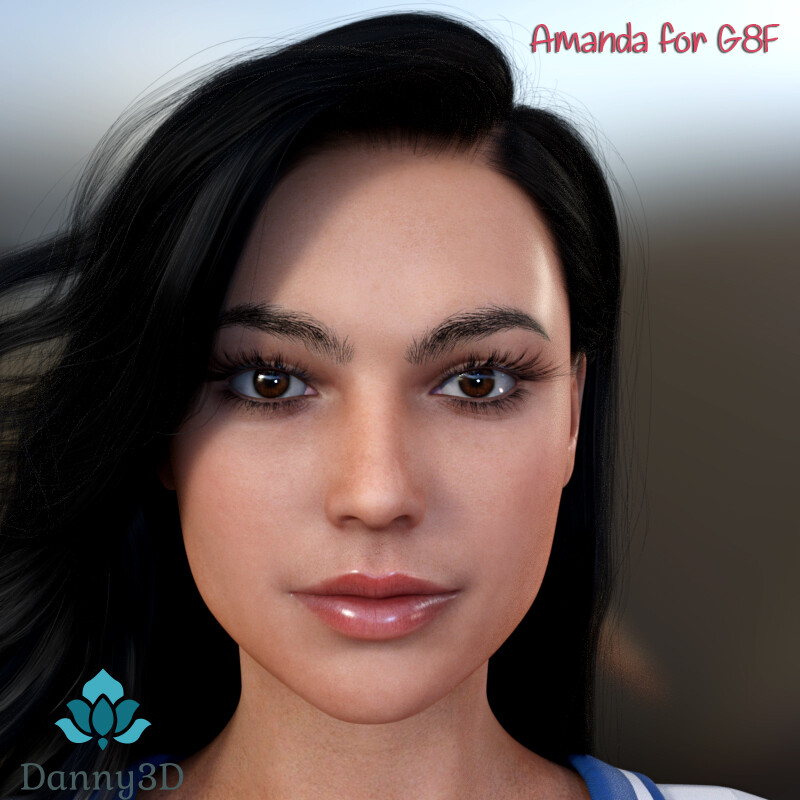 ArtStation - Amanda for Genesis 8 Female | Game Assets