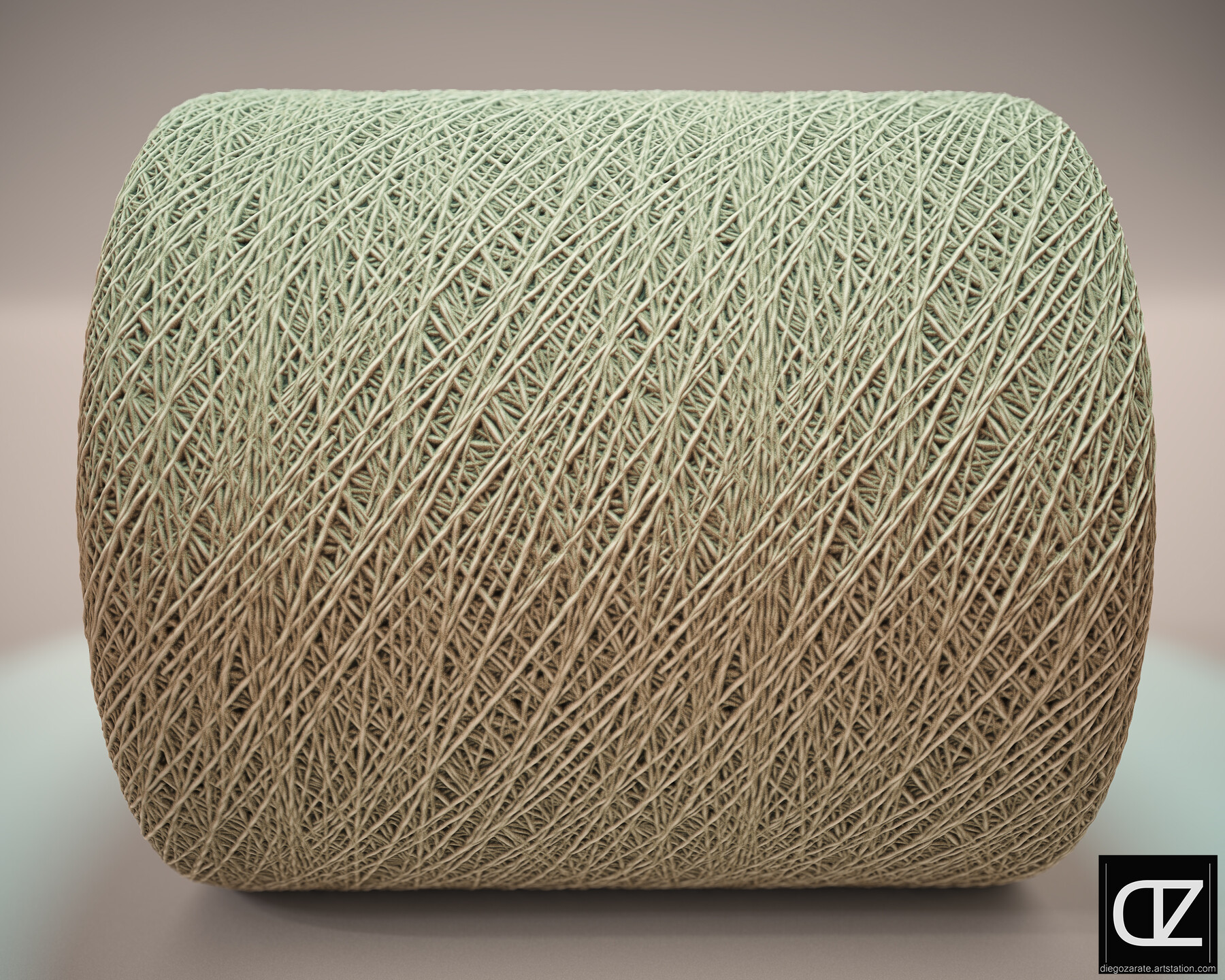 ArtStation - PBR - FREE FINE JUTE THREAD - 4K MATERIAL | Game Assets