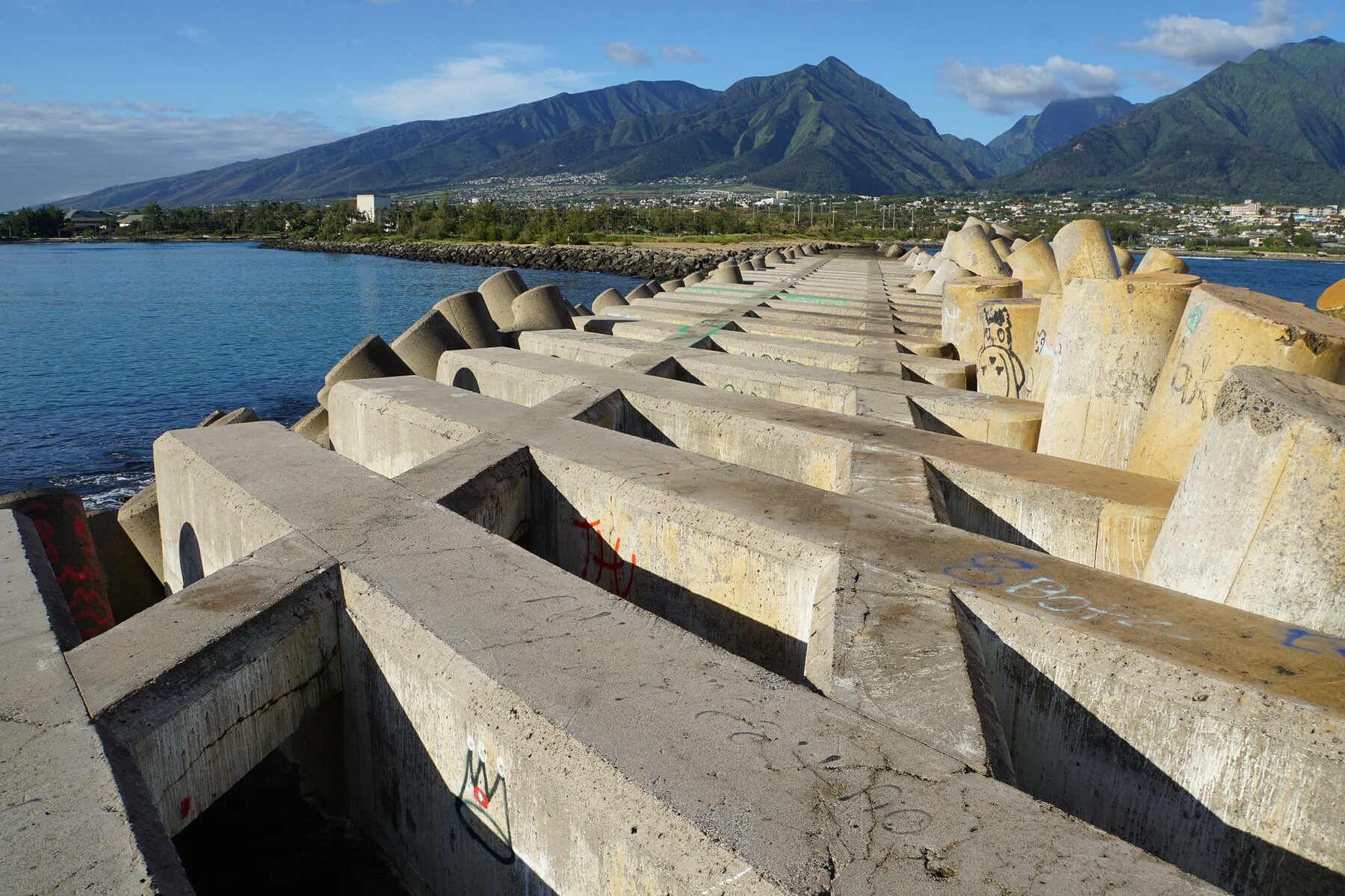 ArtStation - 149 photos of Tetrapods Coastal Concrete Blocks | Resources