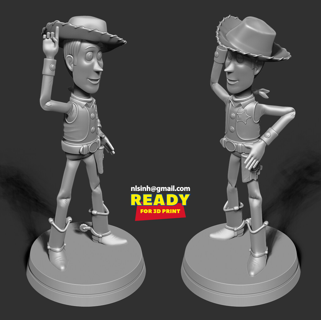 ArtStation - Woody - Toy Story Fanart | Resources