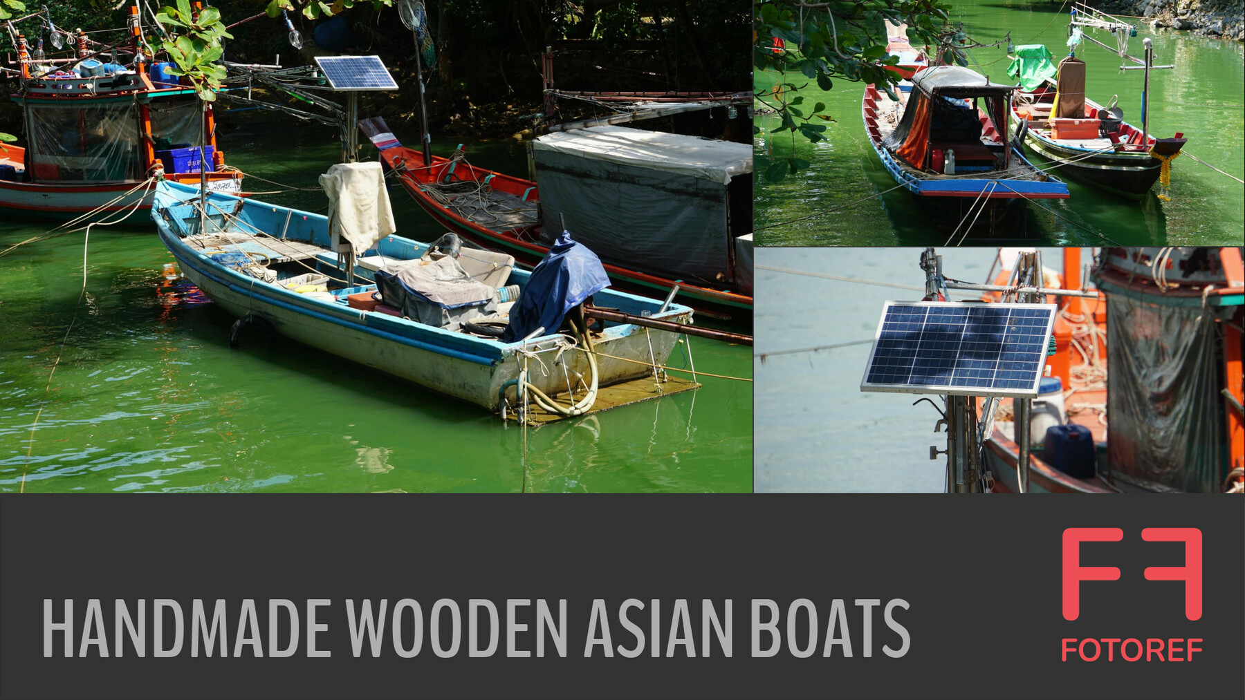 ArtStation - 254 photos of Handmade Wooden Asian Boats | Resources