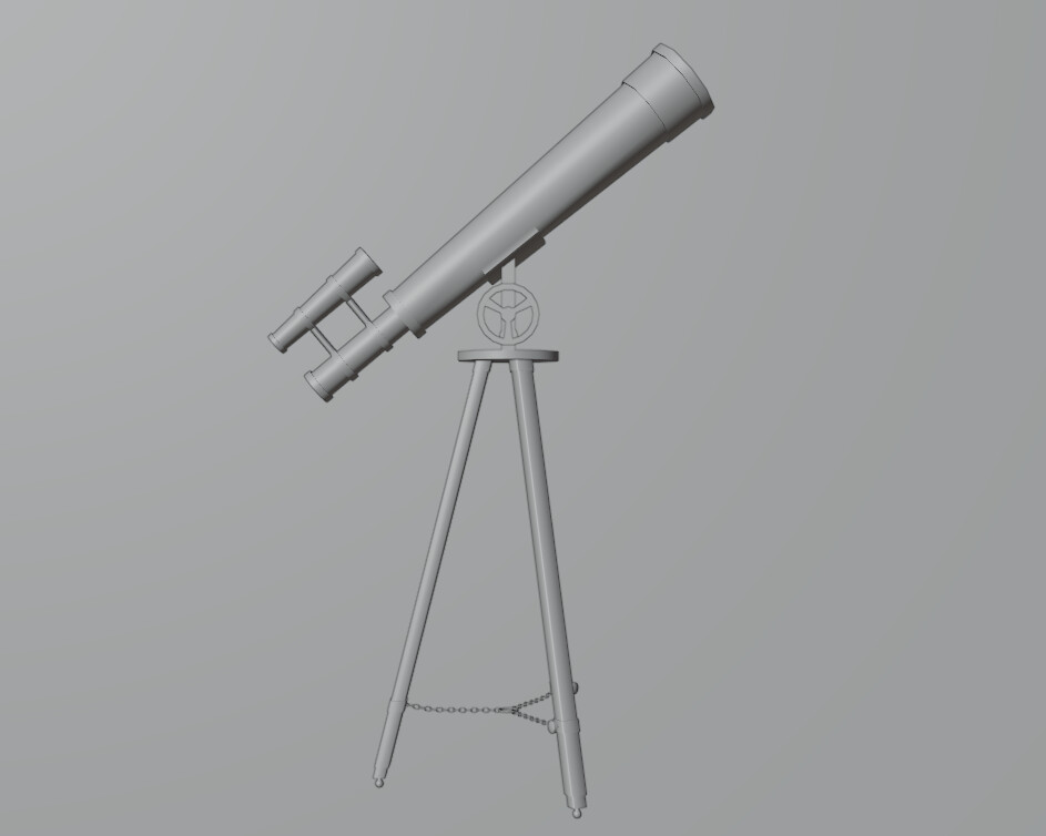 ArtStation - Telescope | Game Assets