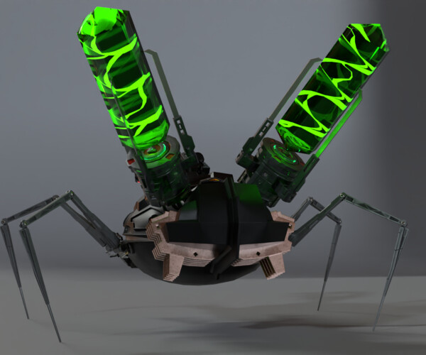 ArtStation - Virus Bot | Game Assets