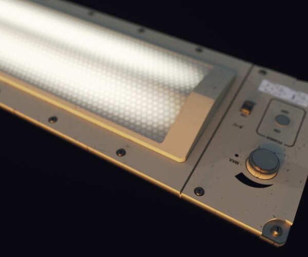 ArtStation - Space Station Light 01 | Resources