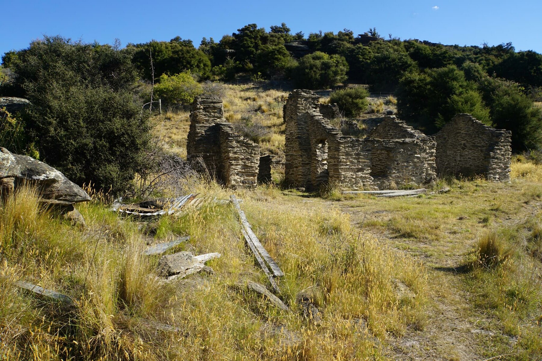 ArtStation - 129 photos of Old Gold Mining Brick Huts | Resources