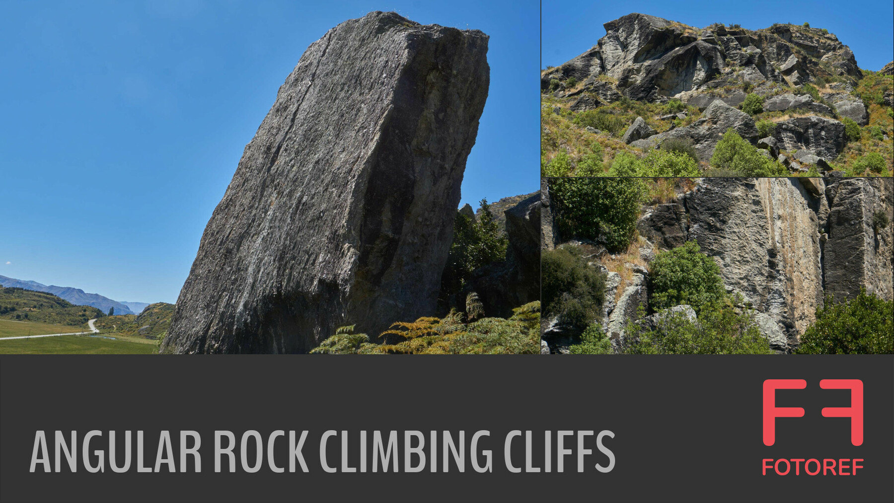 ArtStation - 150 photos of Angular Rock Climbing Cliffs | Resources